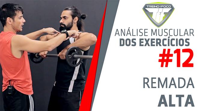 Remada Alta com Barra - quais músculos envolvidos?